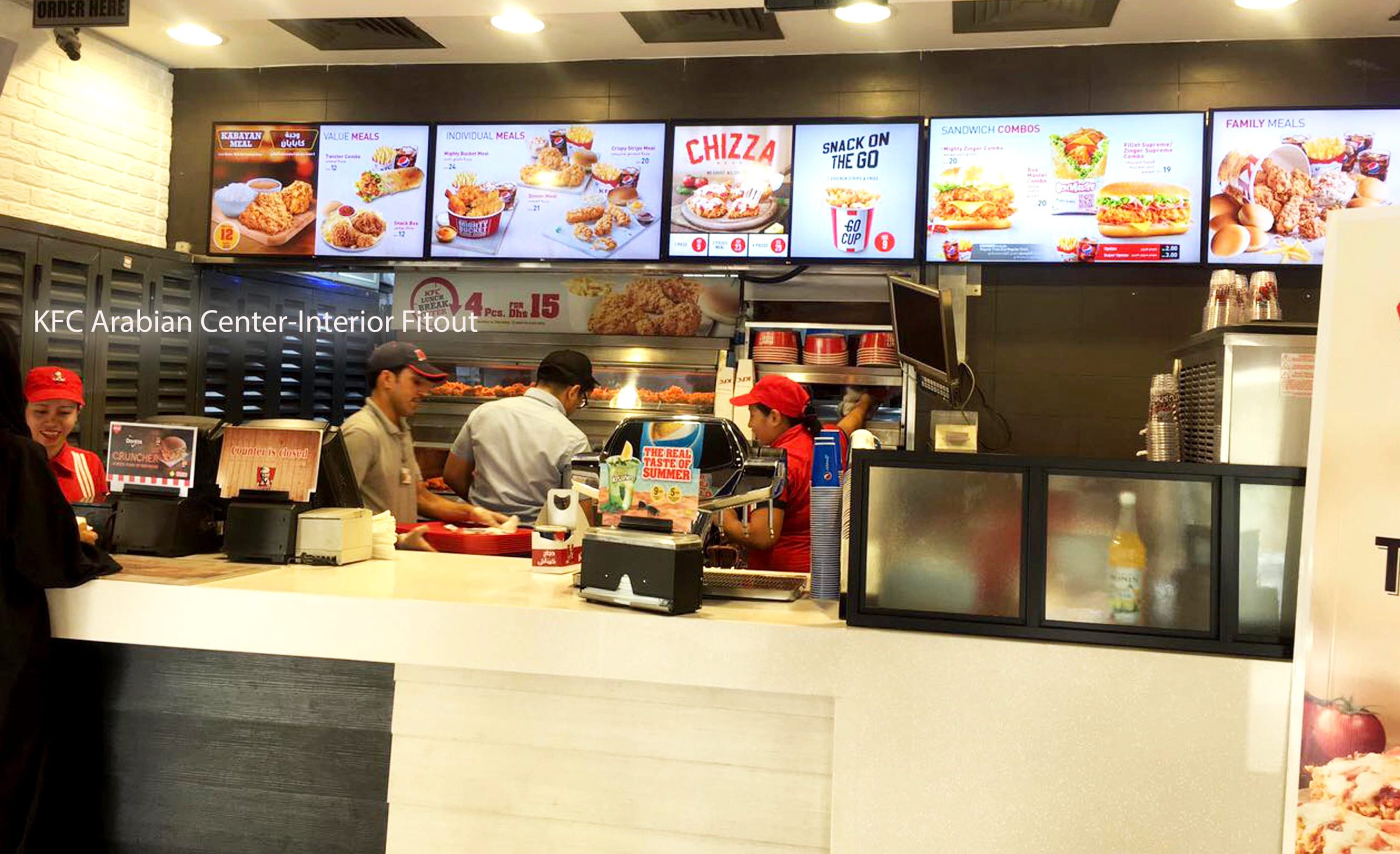 Interior Design Fitout for KFC | Varista Designs