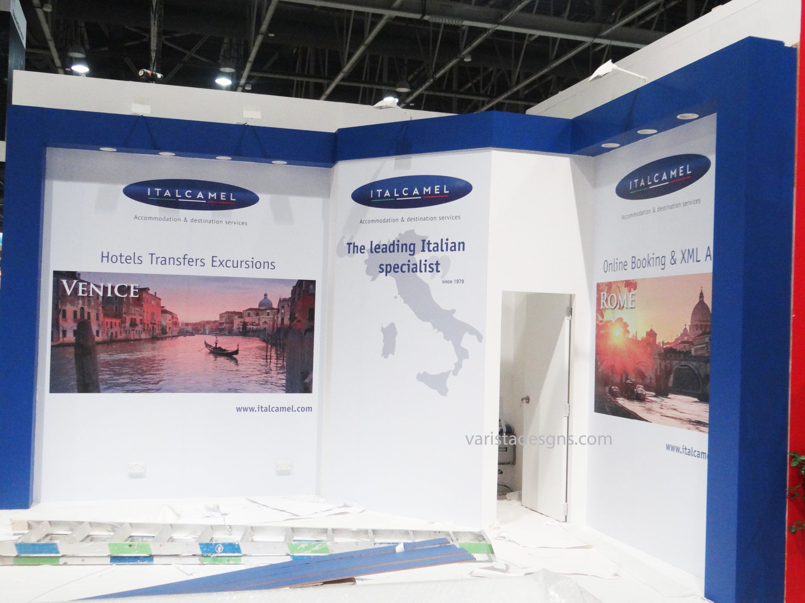 Italcamel Exhibition Stand for ATM Dubai | Varista Designs